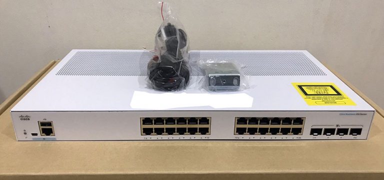 Switch CISCO CBS250 24-port GE 4x1G SFP Chính hãng giá rẻ tại HN
